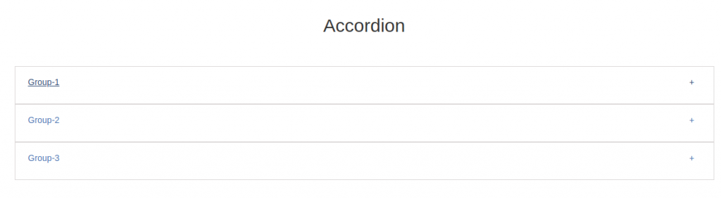 How to create custom accordions using jQuery?