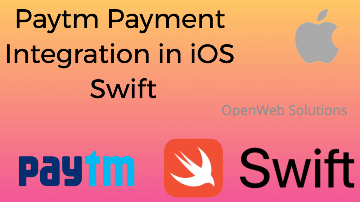Paytm Payment Integration In Ios Using Swift Language