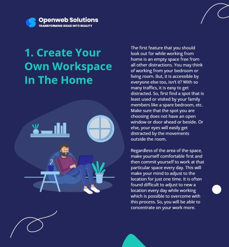 5 Expert’s Tips to Work from Home (WFH) Efficiently for IT Companies